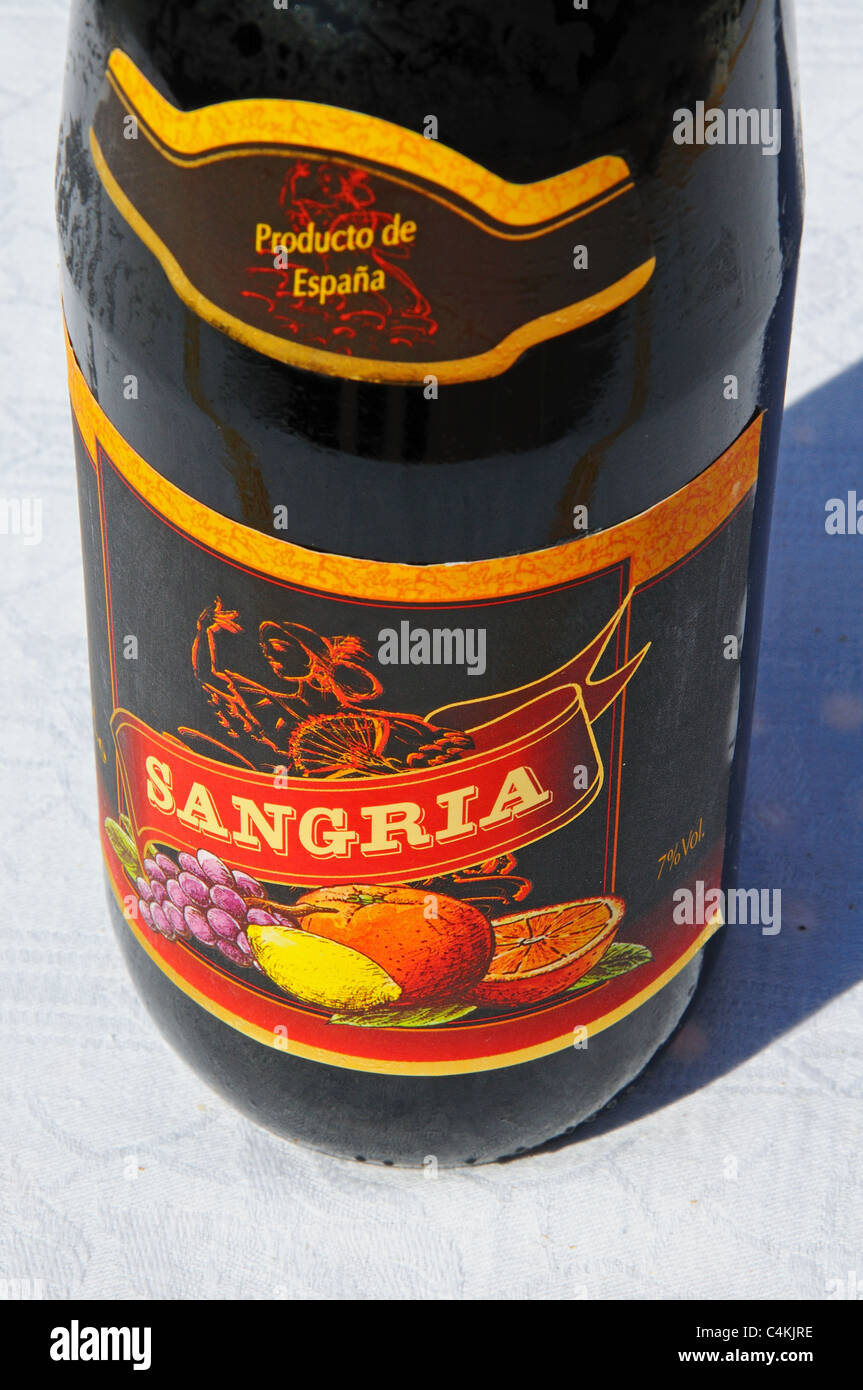 Sangria bottle hi-res stock photography and images - Alamy