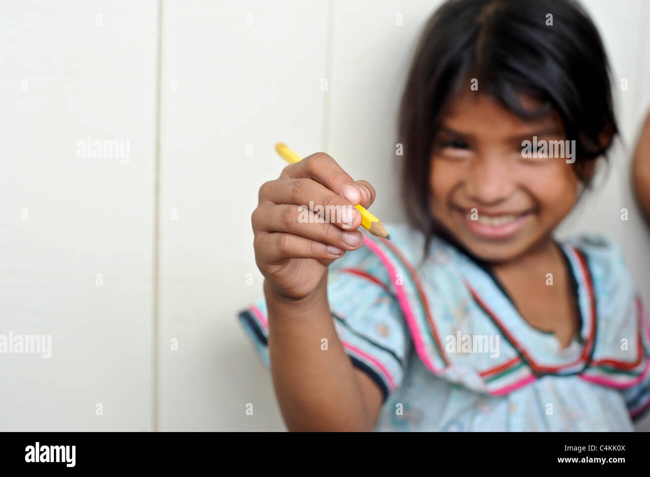 Indigenous Ngobe Bugle Community. Chiriqui. Panama Stock Photo - Alamy