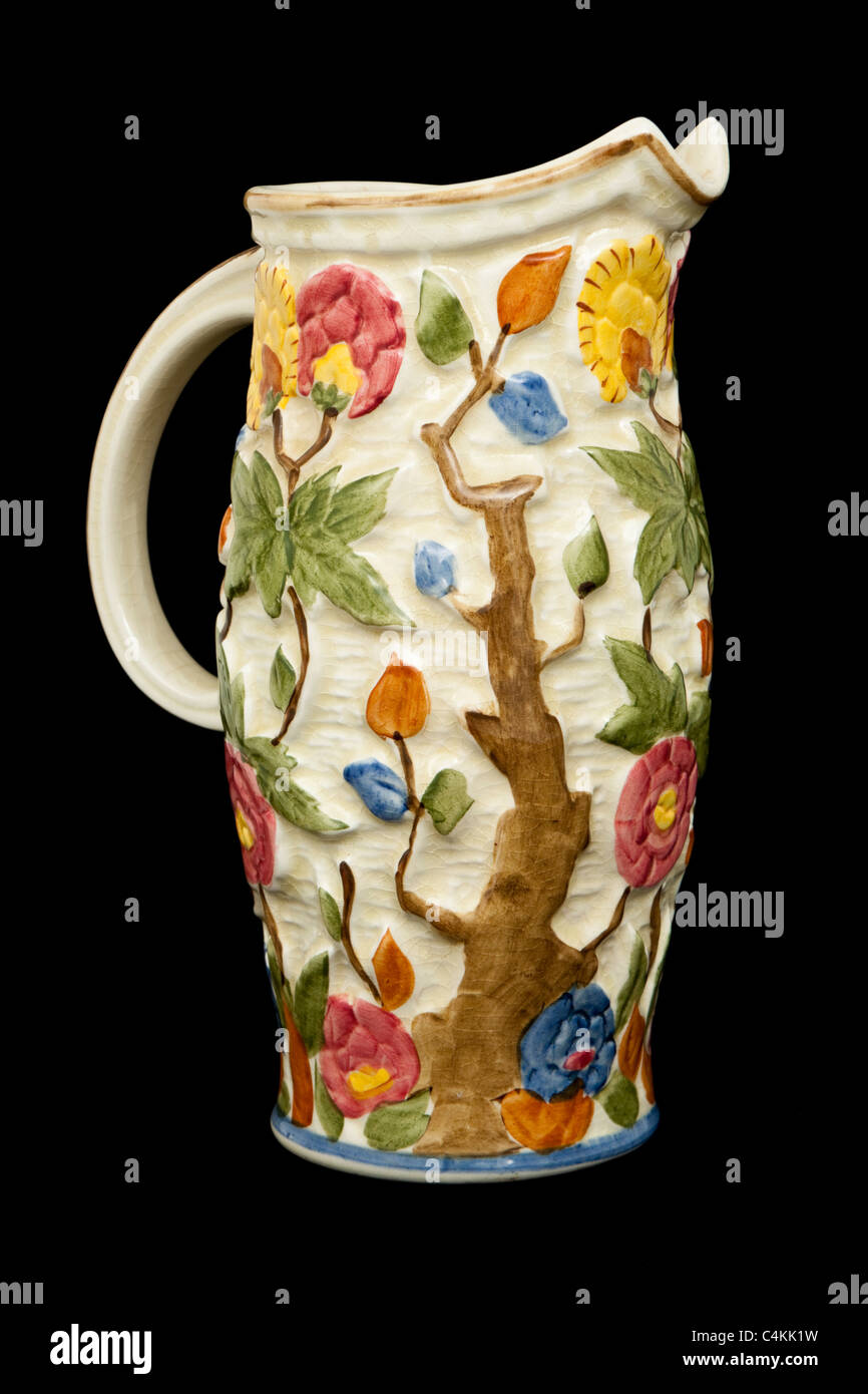 Vintage H.J. Wood Ltd "Indian Tree" ceramic earthenware jug from 1960's ...