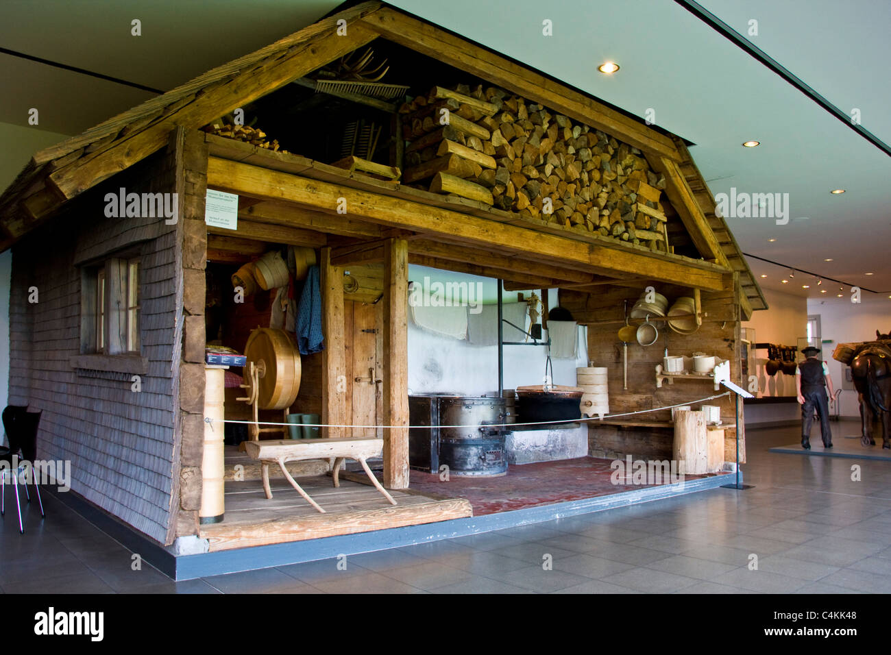 Appenzeller Volkskunde museum, Stein, Appenzell, Switzerland Stock ...
