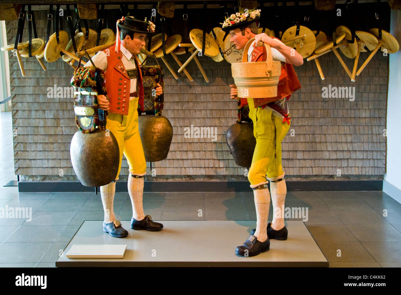 Appenzeller Volkskunde museum, Stein, Appenzell, Switzerland Stock ...