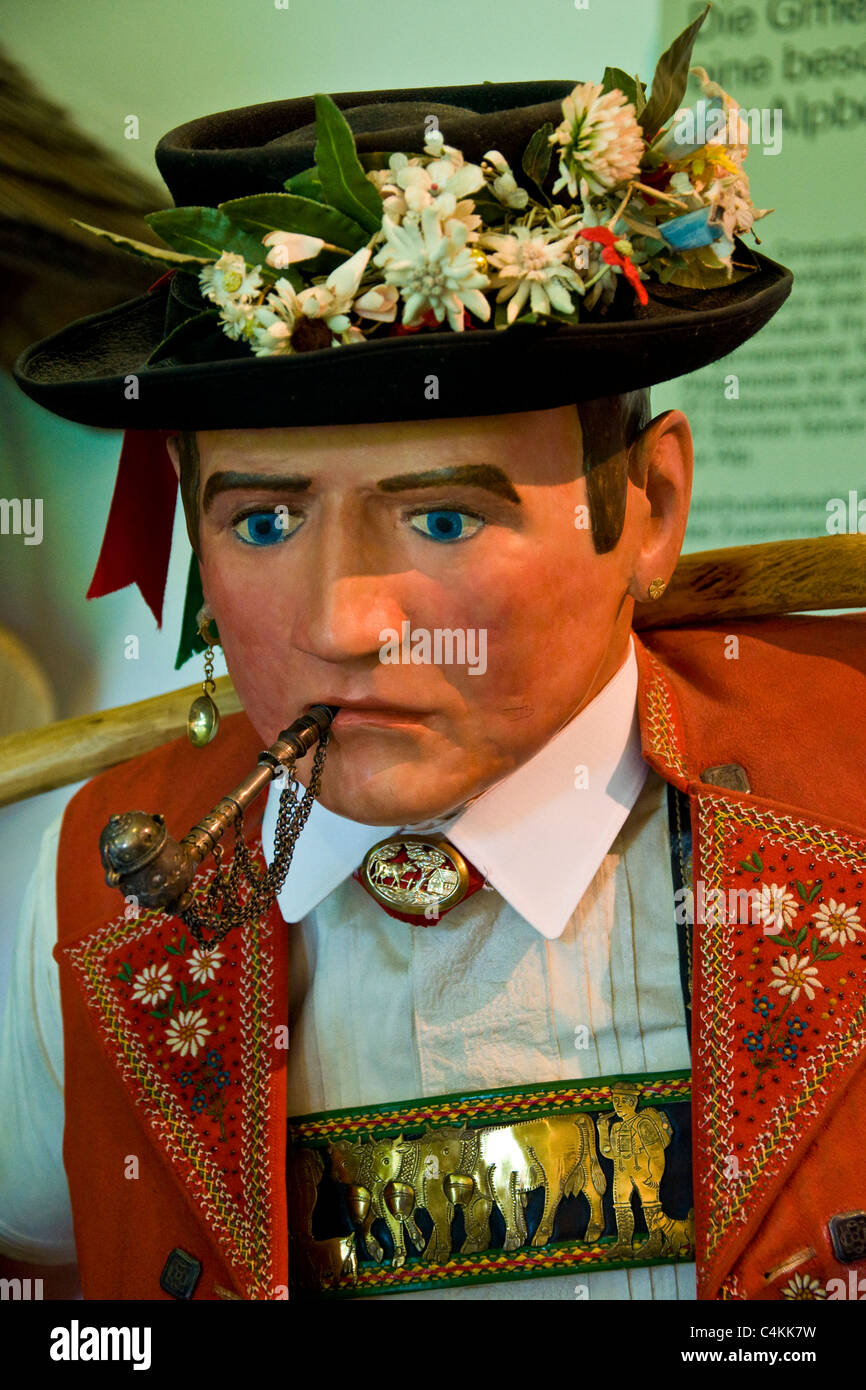 Appenzeller Volkskunde museum, Stein, Appenzell, Switzerland Stock ...