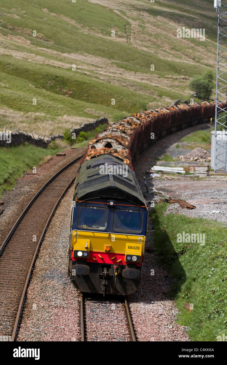 Log train hi-res stock photography and images - Alamy