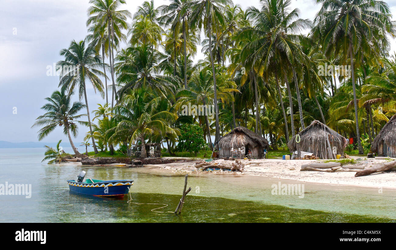 Dutch Keys. San Blas Islands. Panama Stock Photo - Alamy