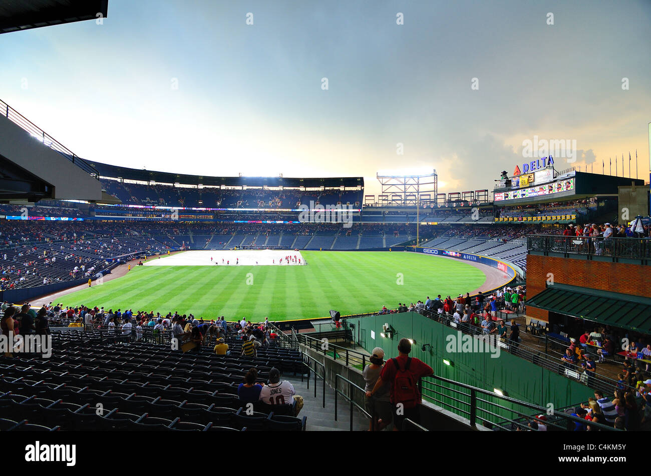 Atlanta Braves Stadium Close Up