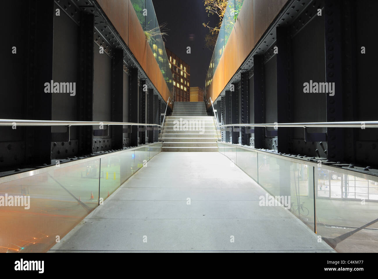 Ramp stairs hi-res stock photography and images - Alamy