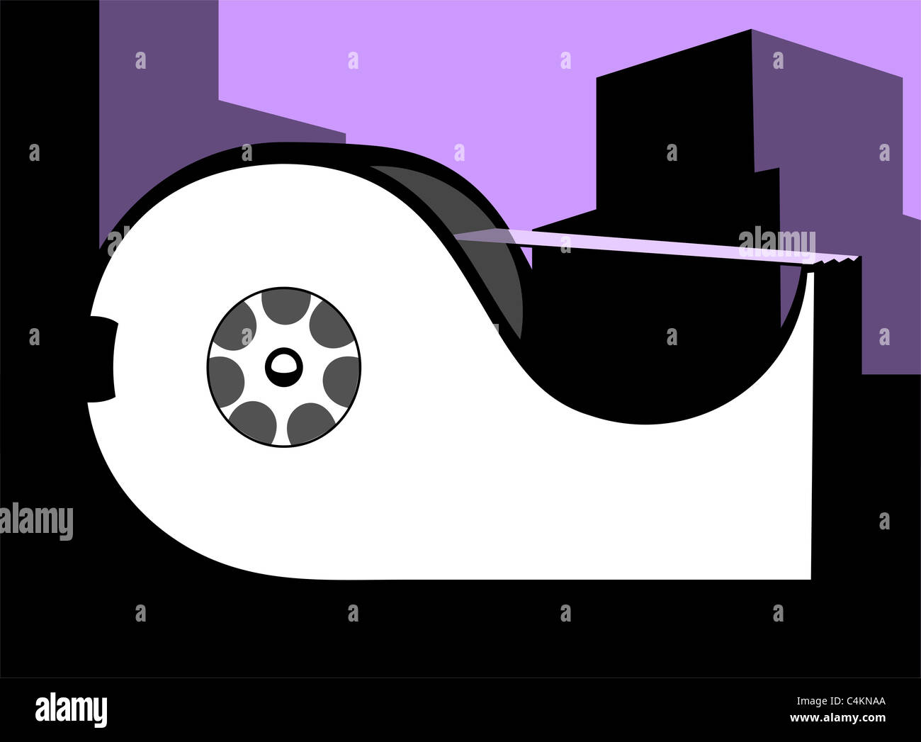 cello tape machine Stock Photo - Alamy
