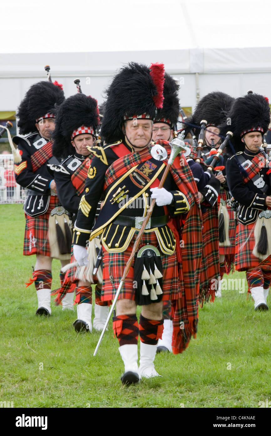 Scottish Highland Band Stock Photo - Alamy