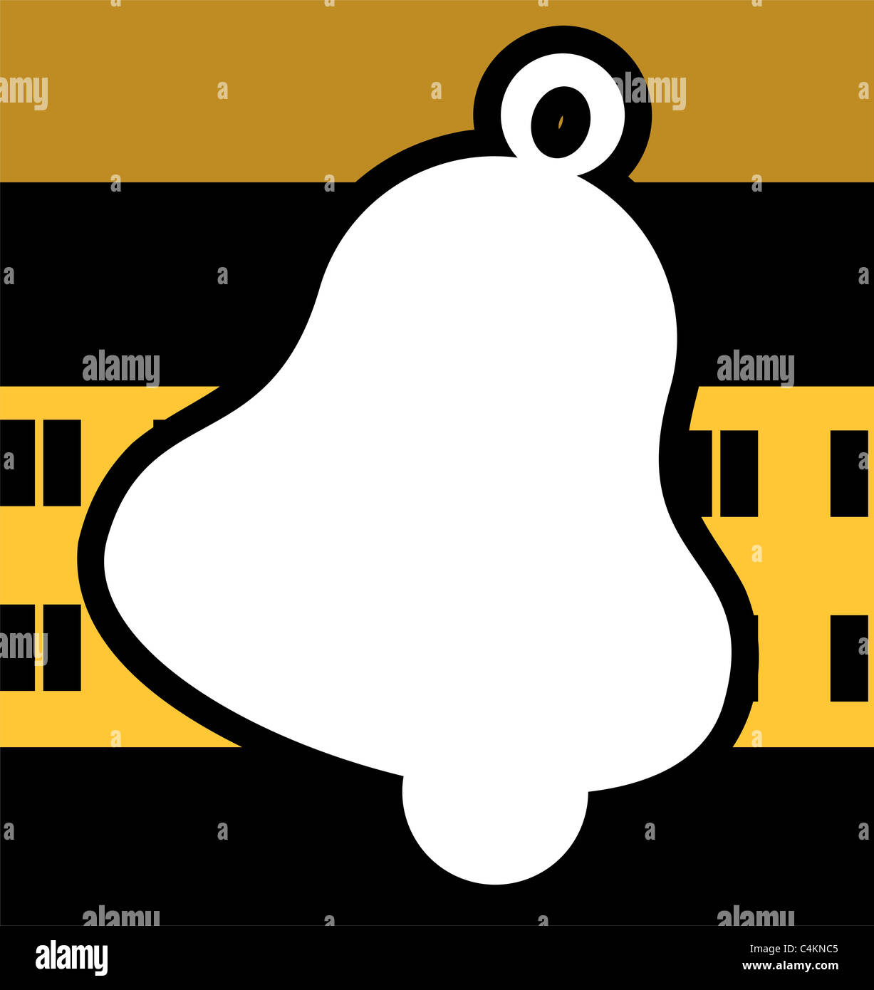 silhouette of a bell Stock Photo - Alamy