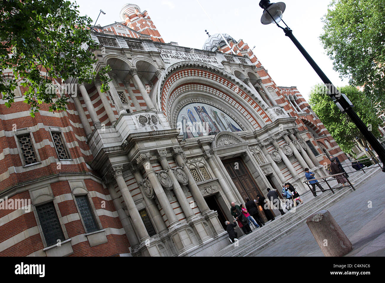 External view of Westminster Cathedral in London Stock Photo - Alamy