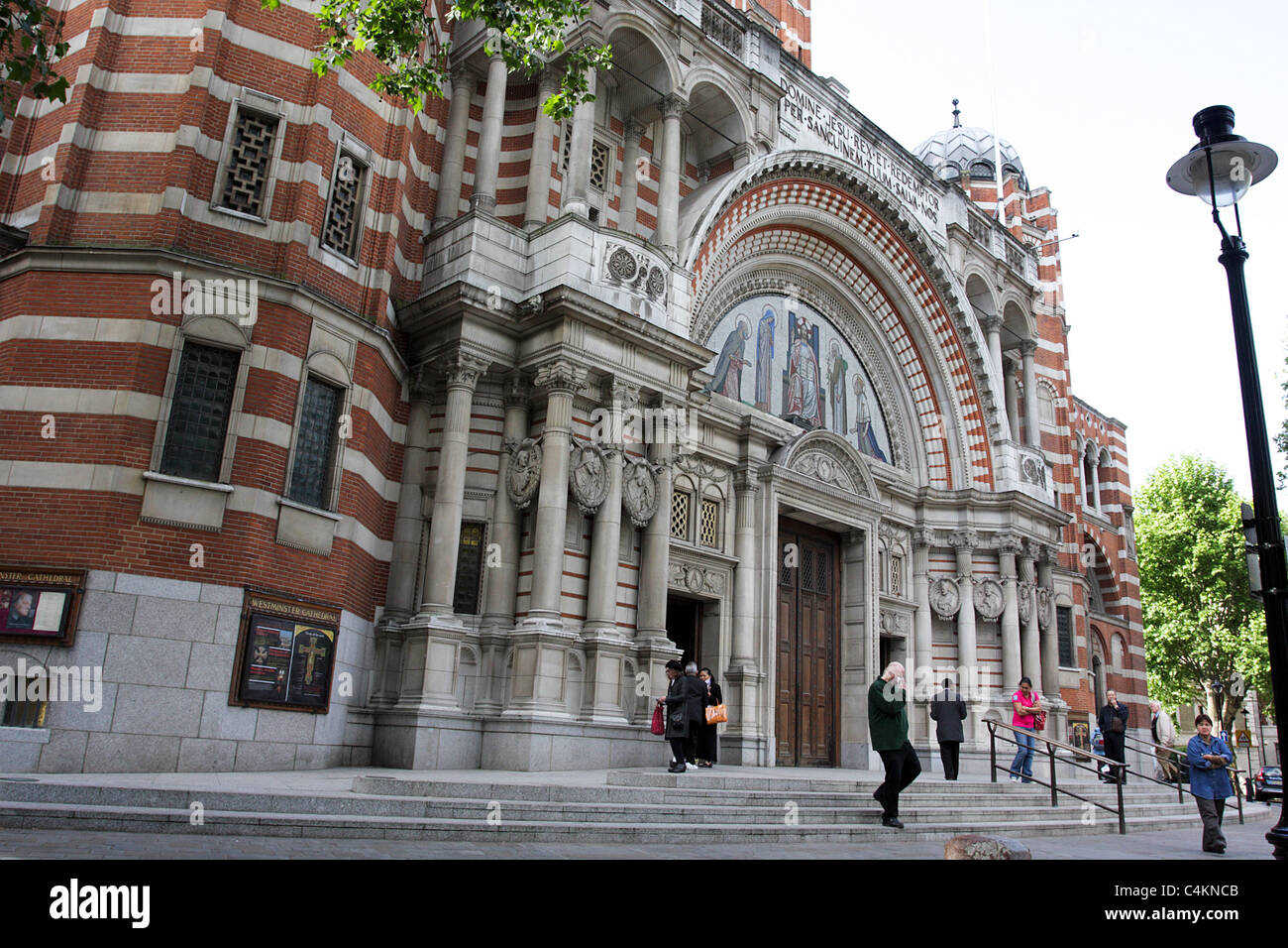 External view of Westminster cathedral in London Stock Photo - Alamy