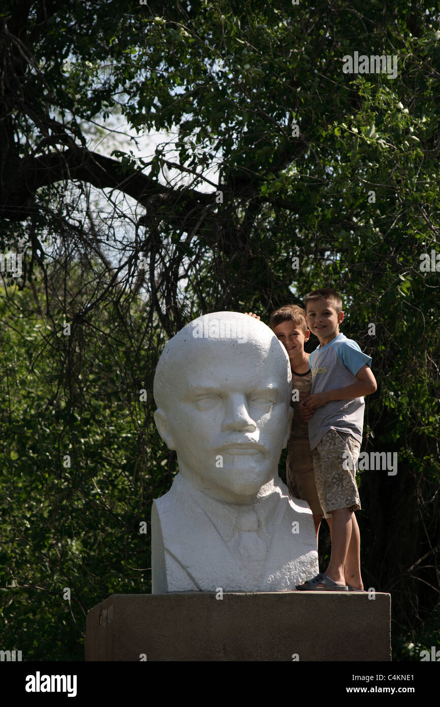 Lenin as a child bust hi-res stock photography and images - Alamy