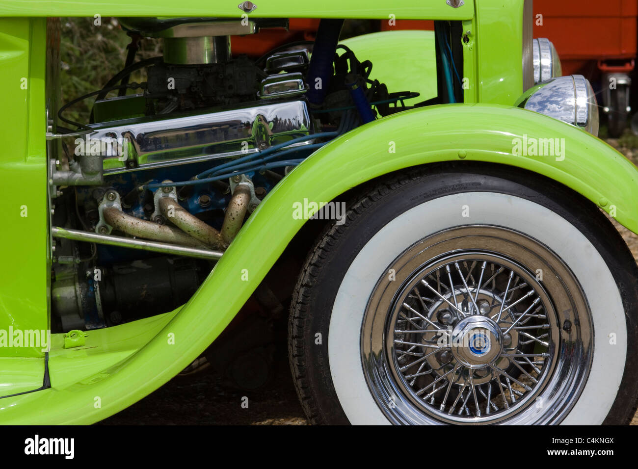 Customized Car Rim Stock Photo - Alamy