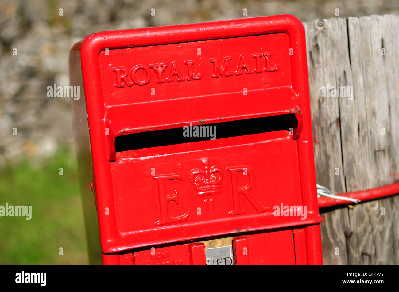 Red post box opening hi-res stock photography and images - Alamy