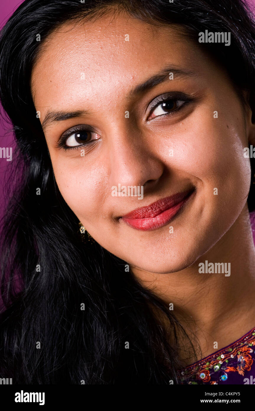 indian model in studio setting Stock Photo - Alamy