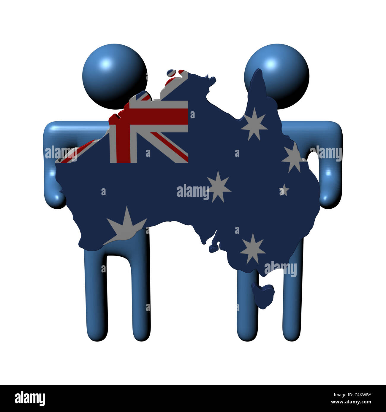 Australian map hi-res stock photography and images - Alamy