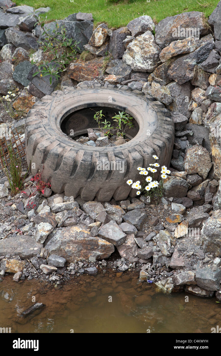 Tyre water feature hi-res stock photography and images - Alamy