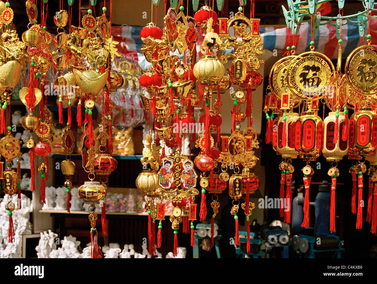 Hanoi tet lanterns hi-res stock photography and images - Alamy