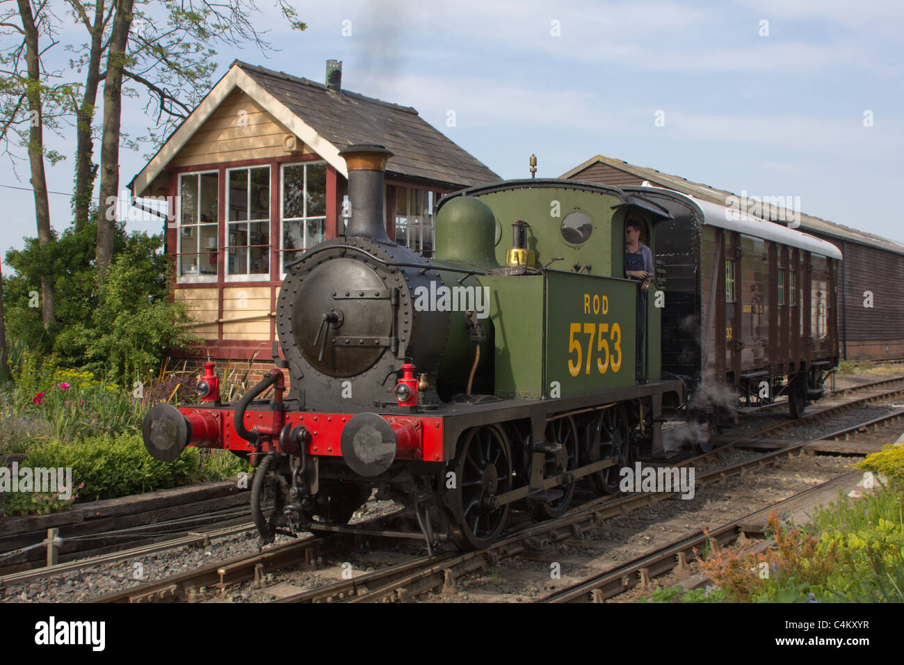 Steam Train on the Kent & East Sussex Railway Stock Photo - Alamy