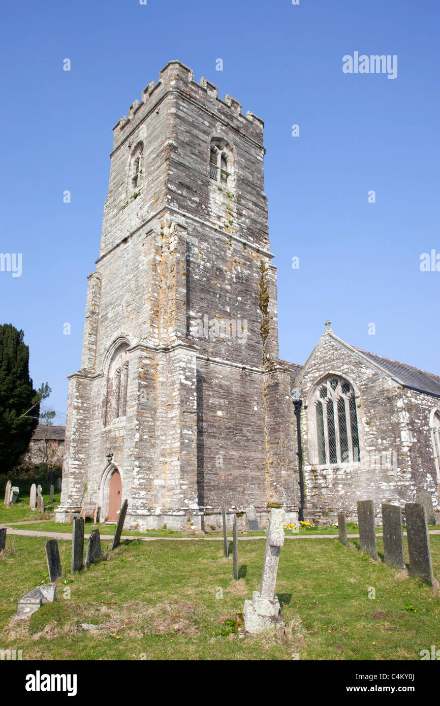 St Winnow Church; Lerryn; Cornwall Stock Photo - Alamy
