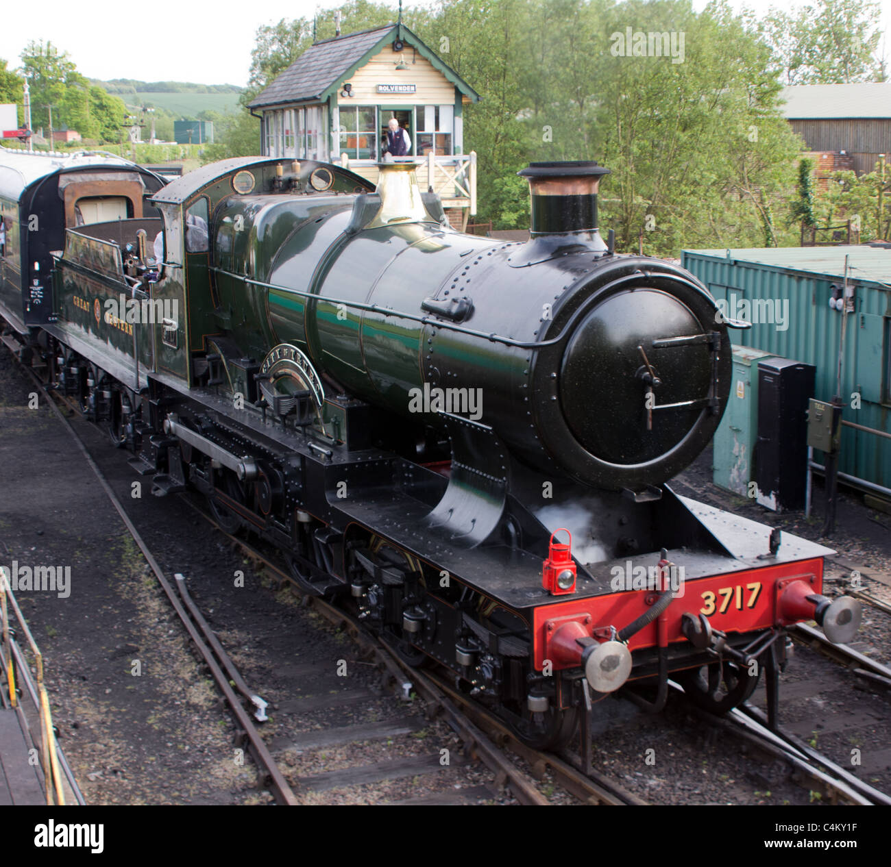 Steam Train on the Kent & East Sussex Railway City of Truro 3717 Stock ...