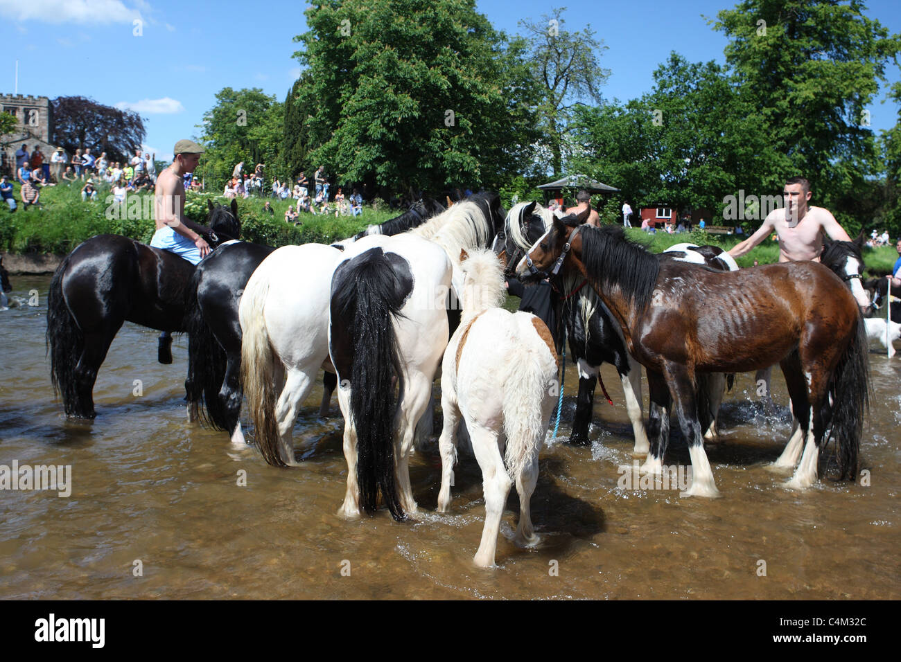 Appleby Horse Fair Westmorland Cumbria Stock Photo - Alamy