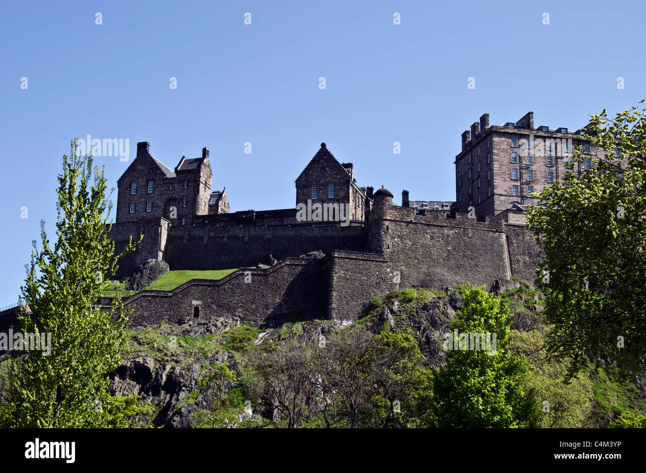 Garrison Of Edinburgh Castle High Resolution Stock Photography and ...