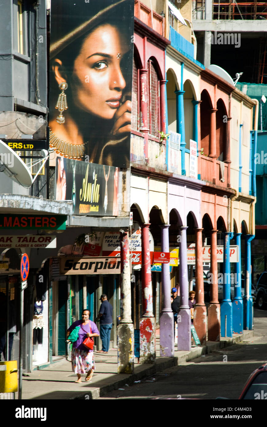 Fiji suva mark street hi-res stock photography and images - Alamy