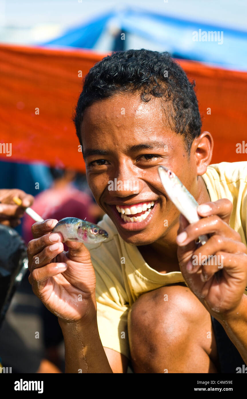 Pasar scene ende flores indonesia Stock Photo - Alamy
