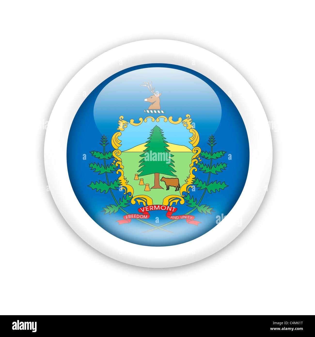 Flag of Vermont Stock Photo - Alamy