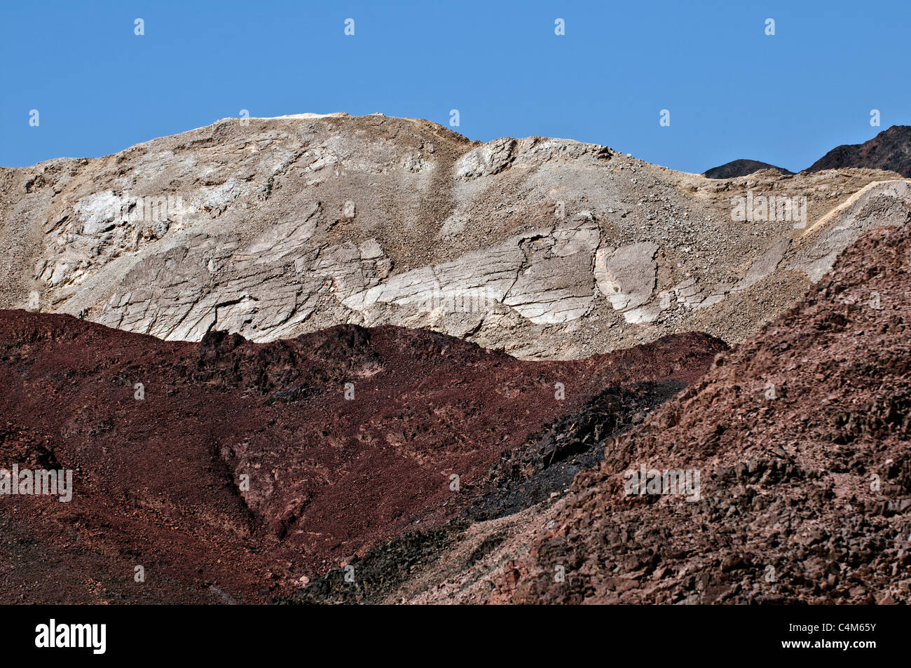 Eilat Mts.Nature reserve,Arabah Valley ,Great Rift Valley ,Israel Stock ...