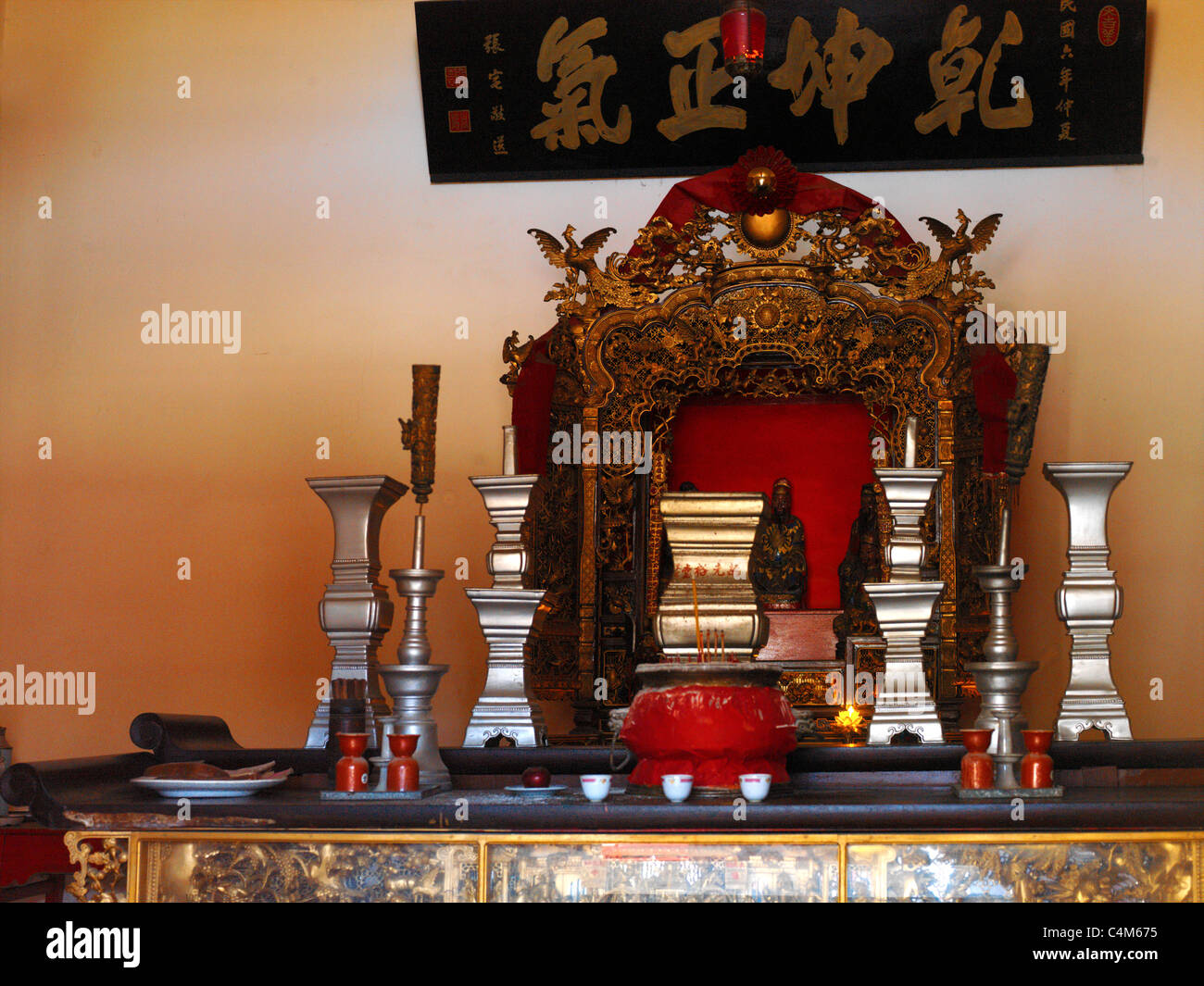 Port Louis Mauritius Chinatown Chinese Temple Stock Photo - Alamy