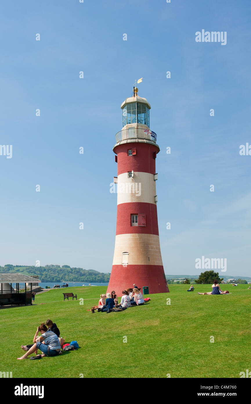 Eddystone lighthouse hi-res stock photography and images - Alamy