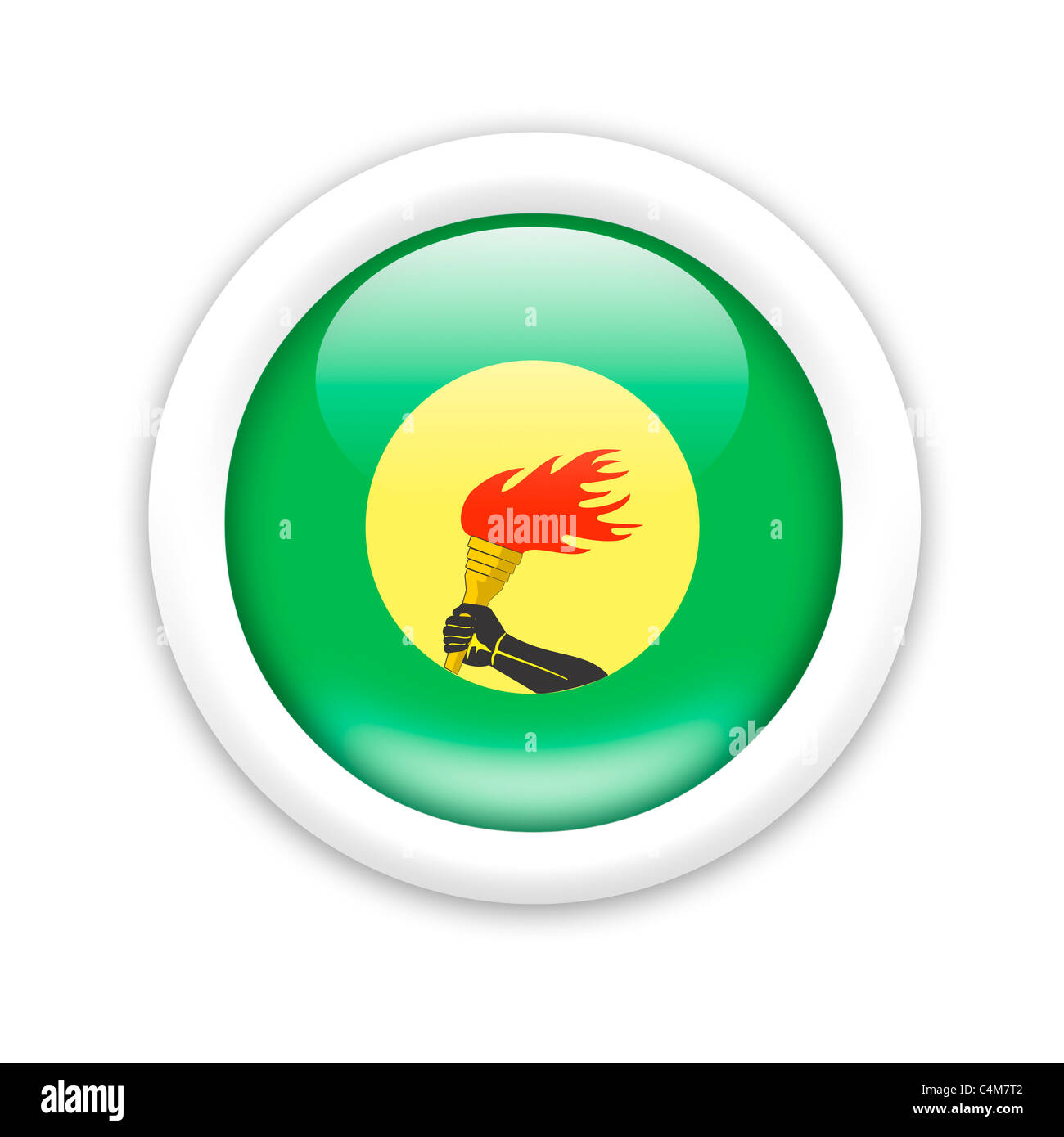 Flag of Zaire Stock Photo - Alamy