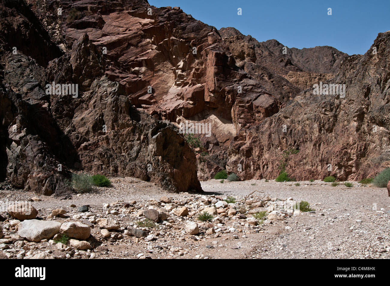 Eilat Mts.Nature reserve,Arabah Valley ,Great Rift Valley ,Israel Stock ...