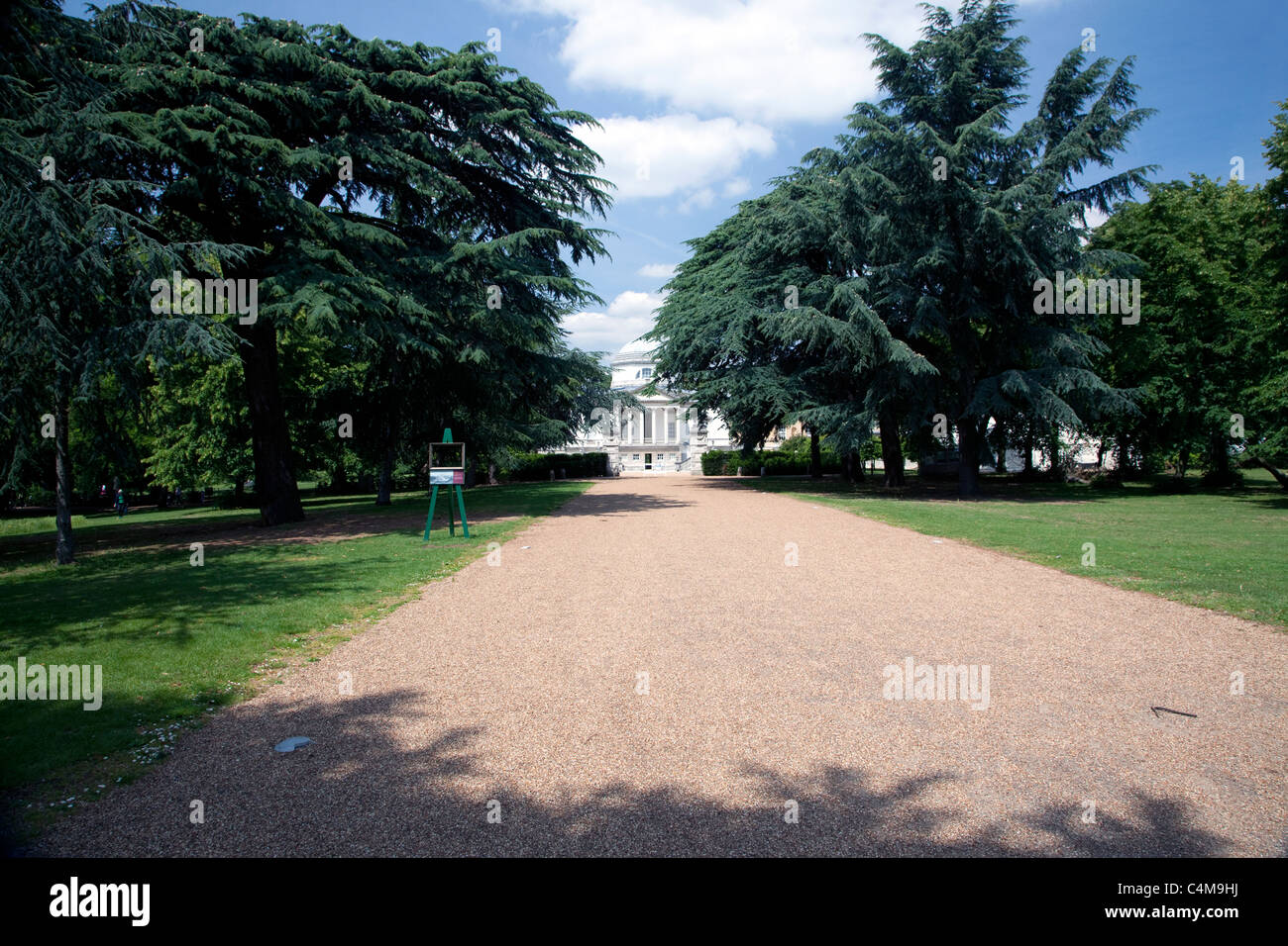 Chiswick House, West London: view from main entrance Stock Photo - Alamy