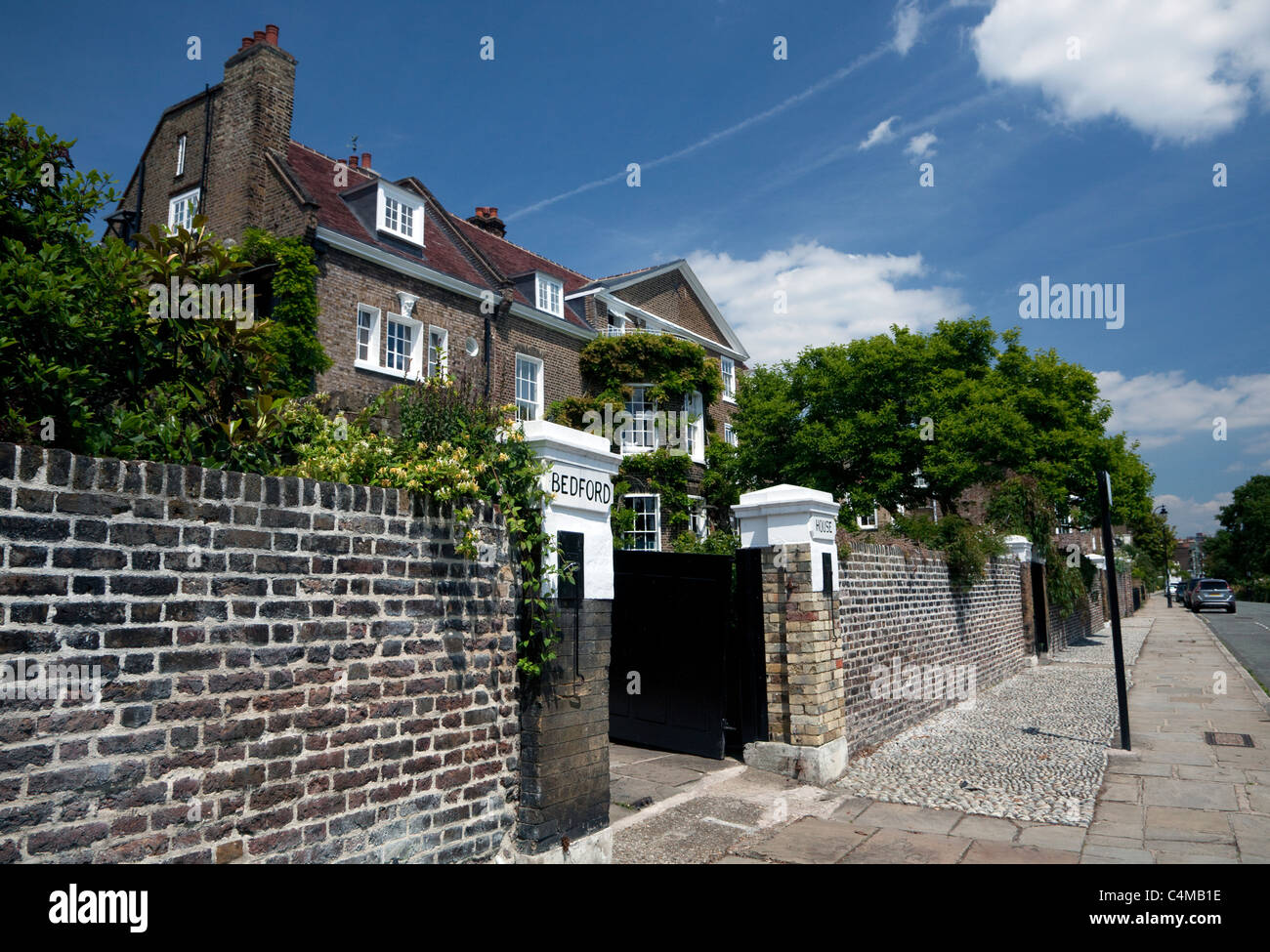 Chiswick Mall, West London Stock Photo - Alamy