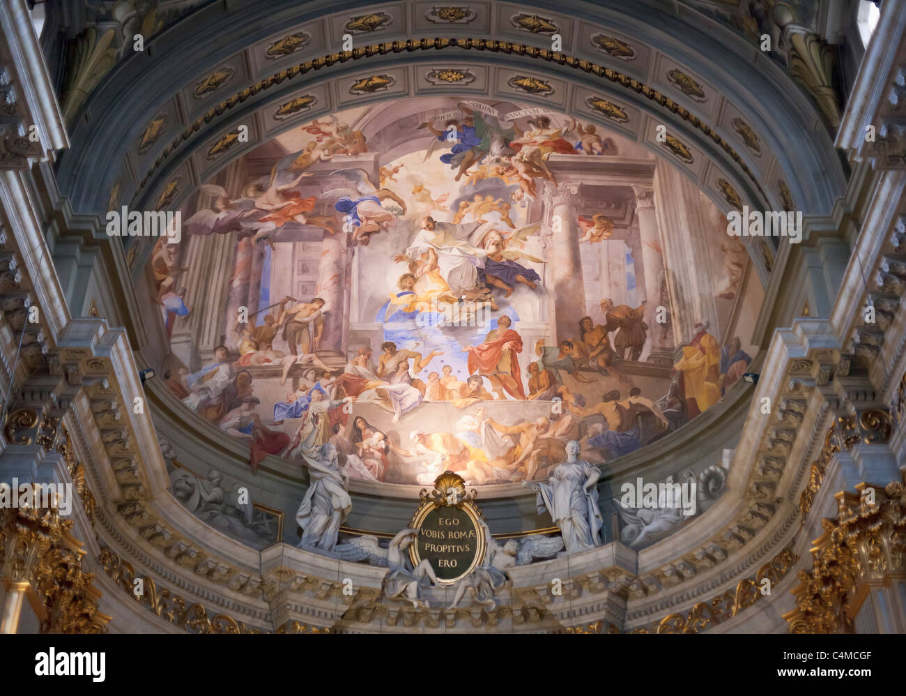 Fresco Of Andrea Pozzo High Resolution Stock Photography and Images - Alamy