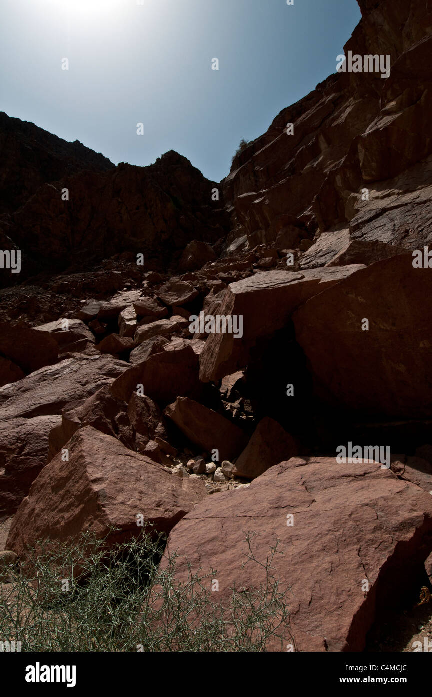 Eilat Mts.Nature reserve,Arabah Valley ,Great Rift Valley ,Israel Stock ...