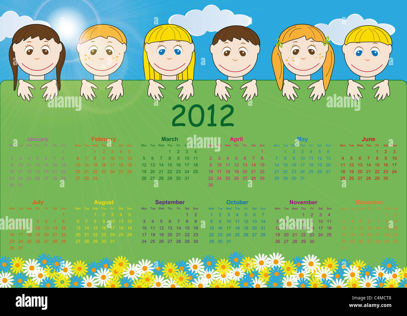Calendar Girls Calendar Girls Year High Resolution Stock Photography ...