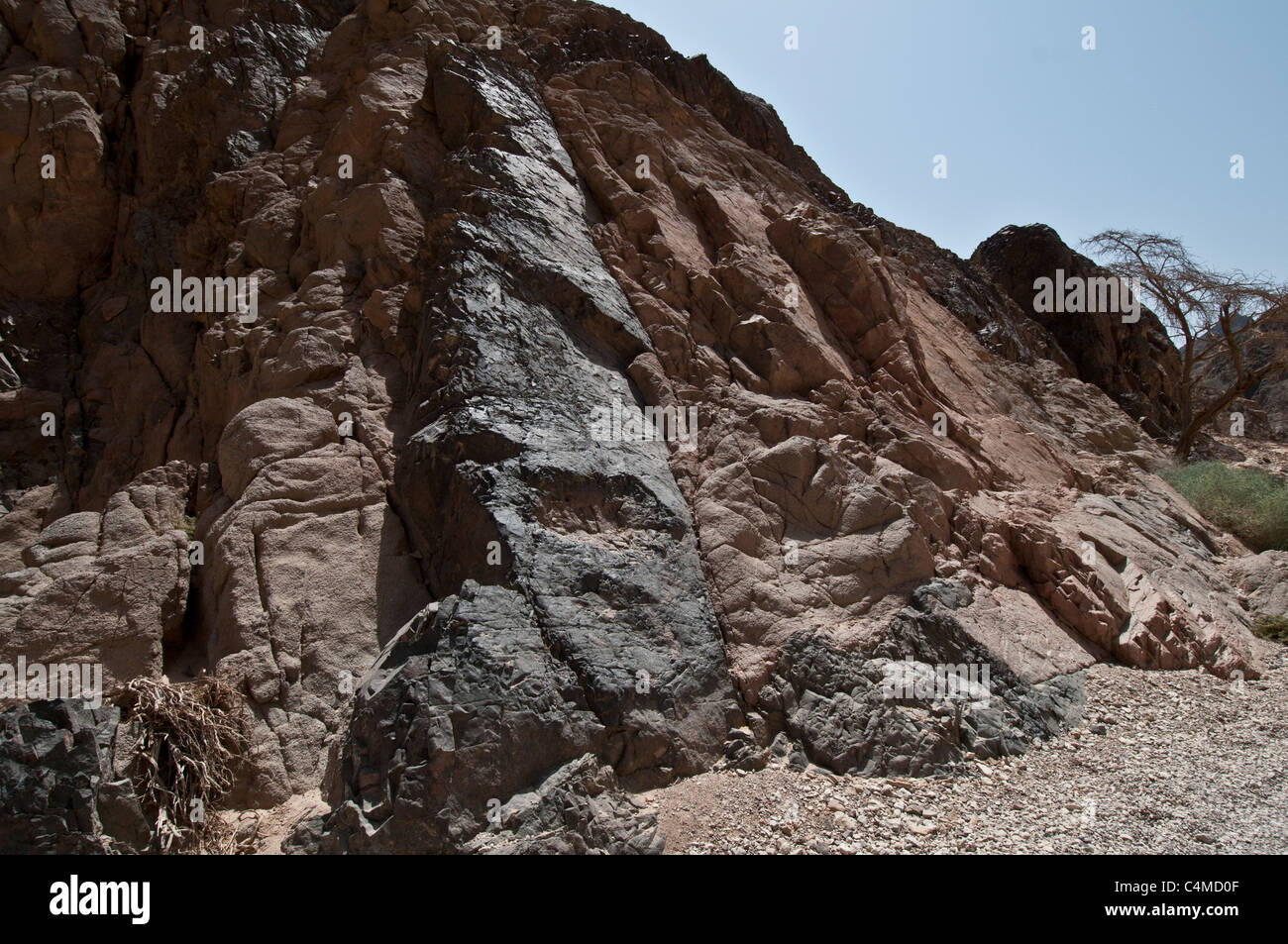 Eilat Mts.Nature reserve,Arabah Valley ,Great Rift Valley ,Israel Stock ...