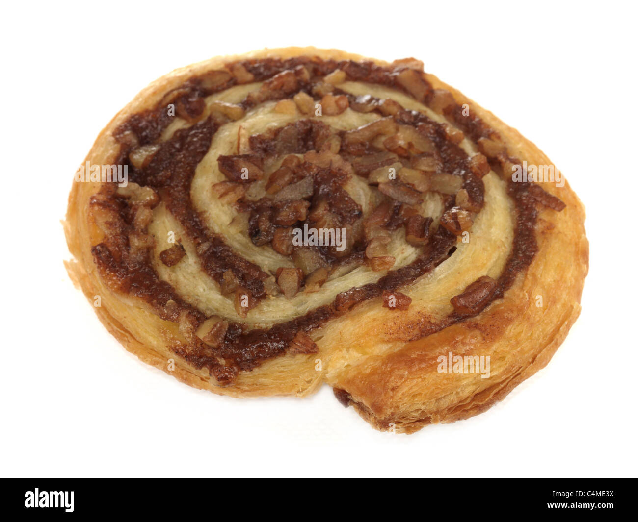 Toffee and Pecan Swirl Stock Photo - Alamy