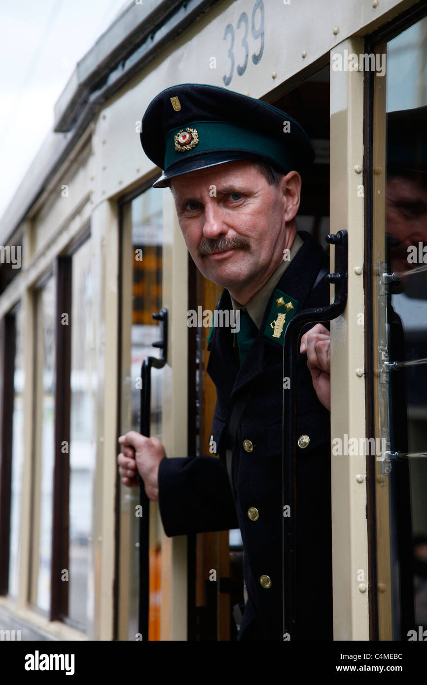 Tram conductor berlin tram hi-res stock photography and images - Alamy