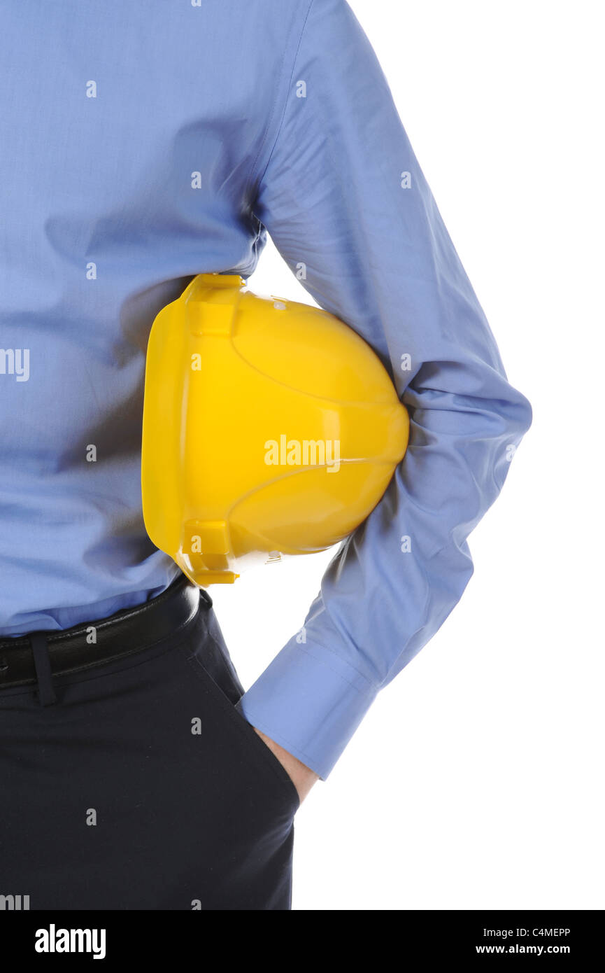 man with construction helmet Stock Photo - Alamy