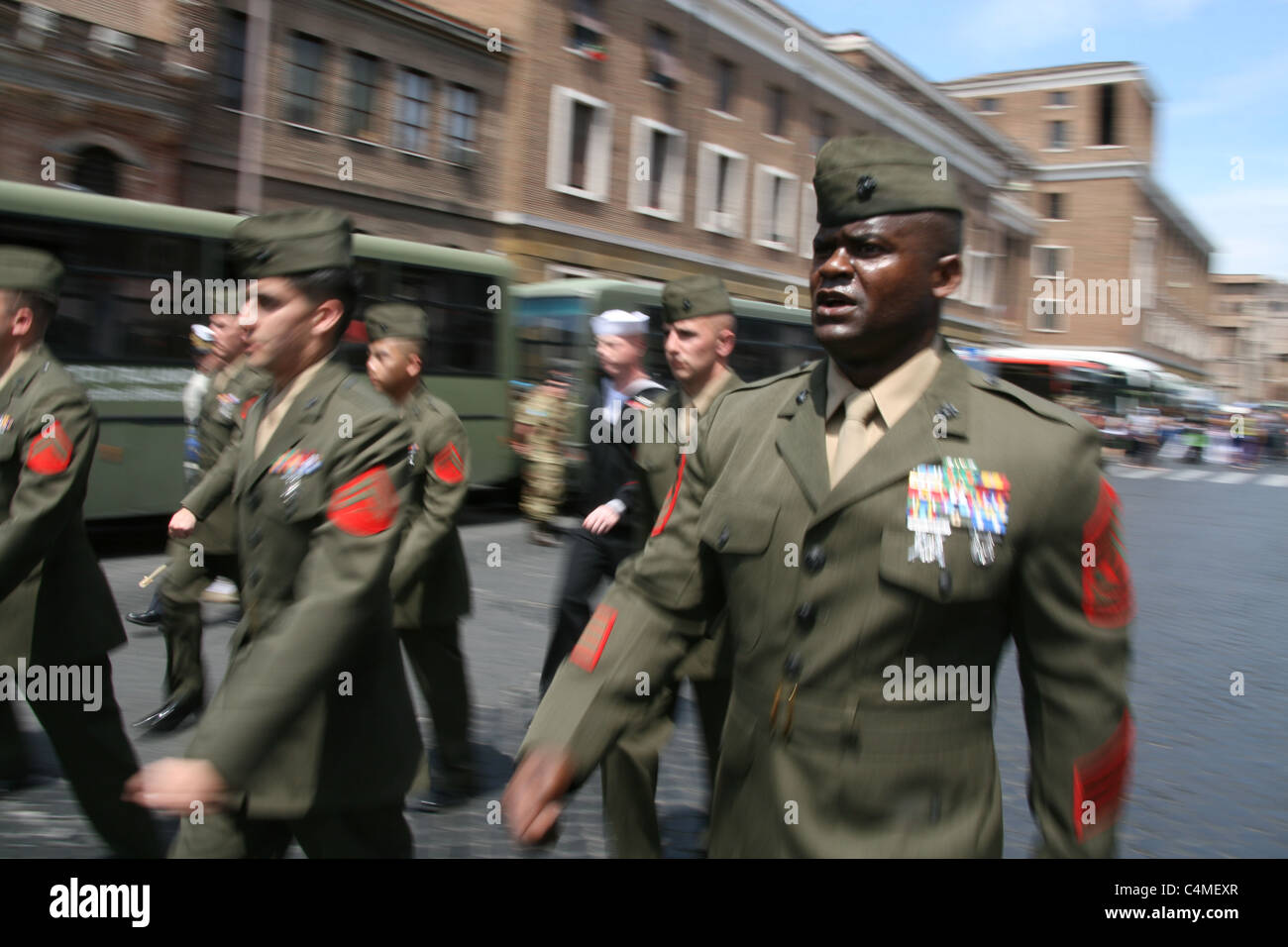 American soldiers in rome hi-res stock photography and images - Alamy