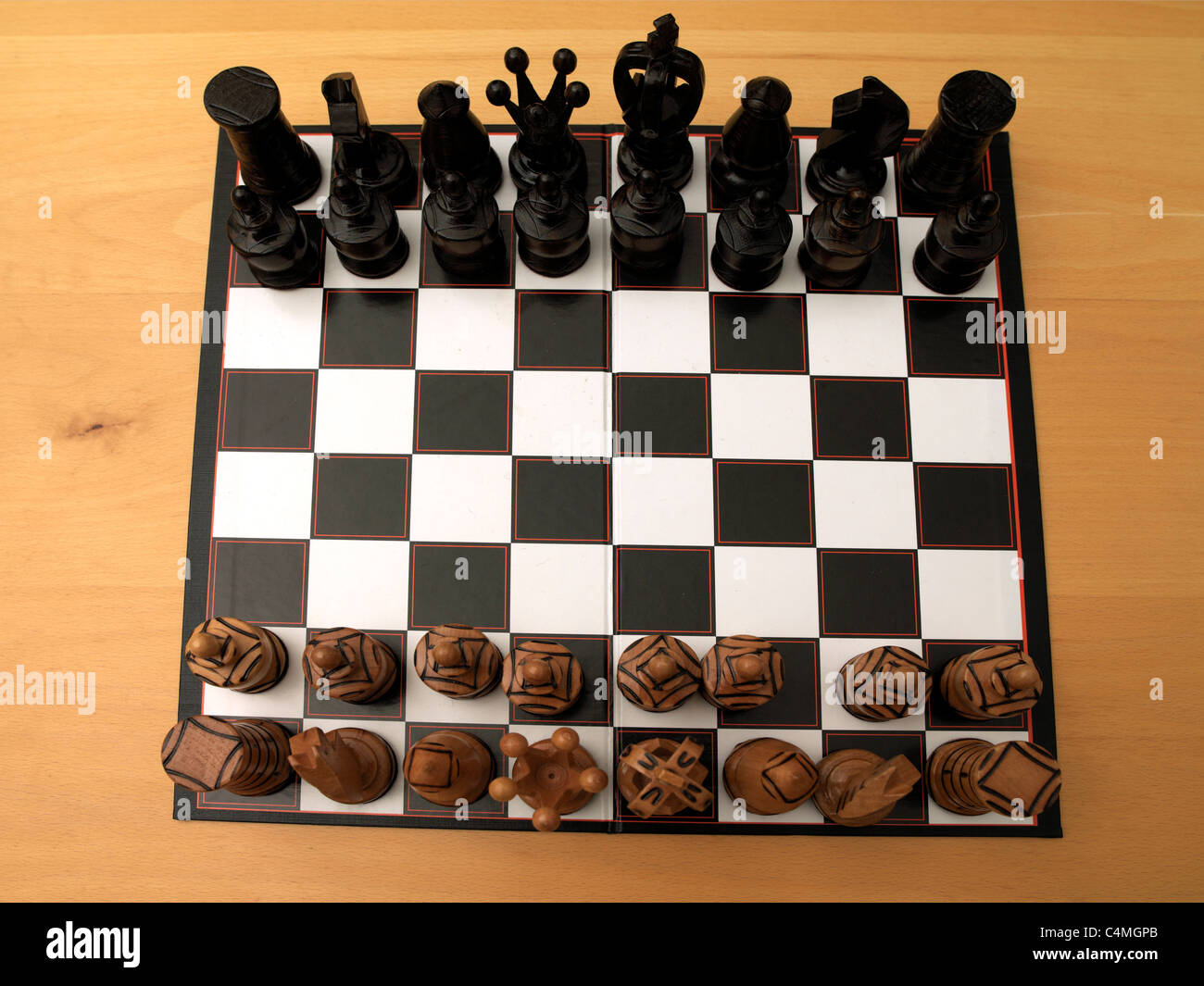 Chess Board Game Stock Photo - Alamy