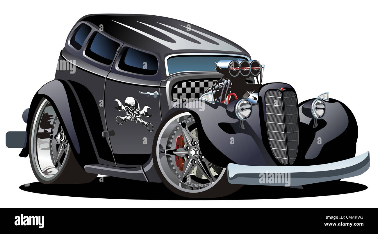 Cartoon hotrod hi-res stock photography and images - Alamy