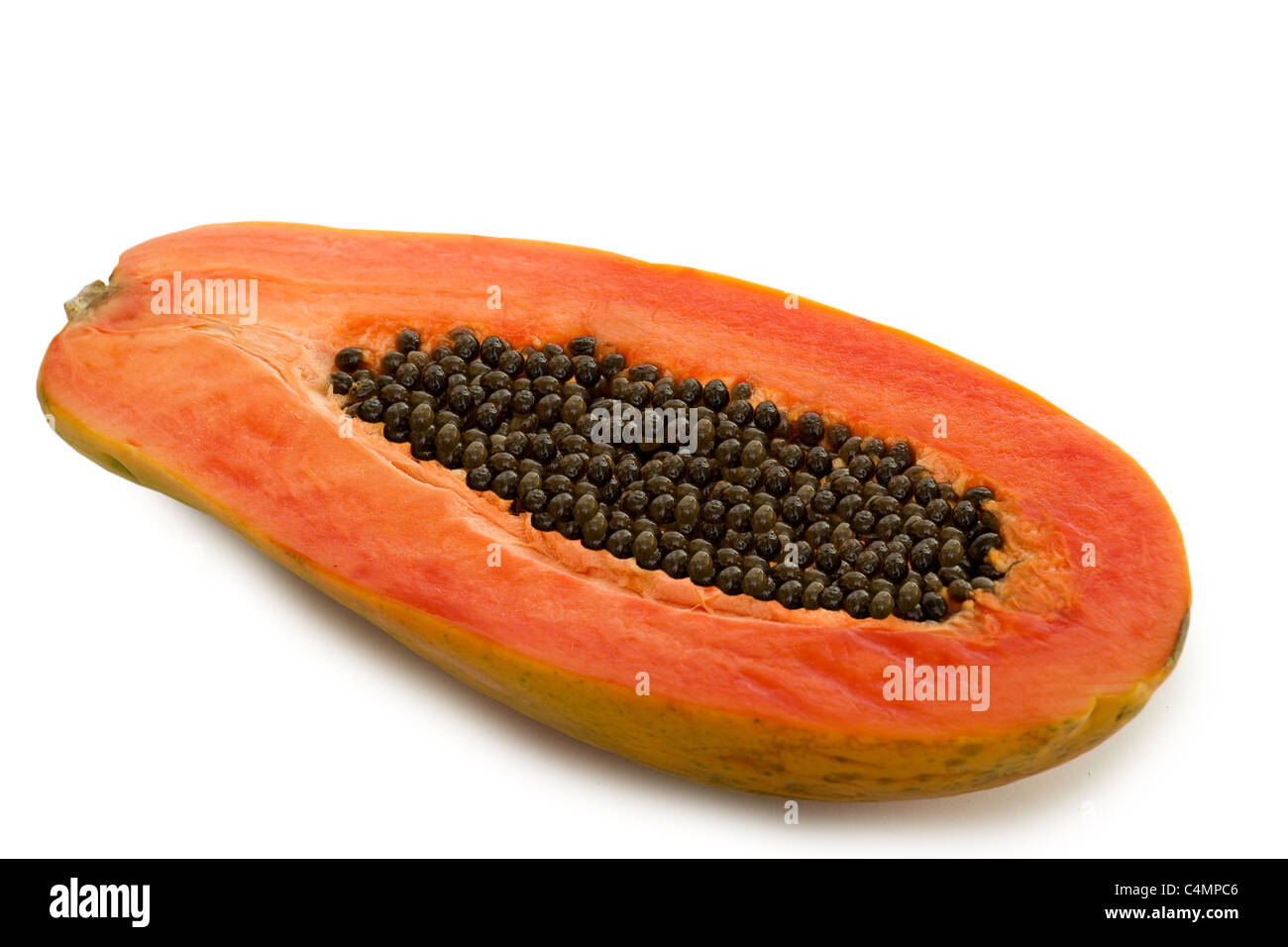Paw paw fruit cut open hi-res stock photography and images - Alamy