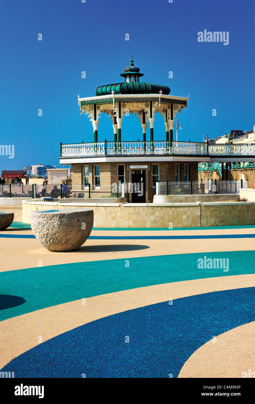 Brighton bandstand,seafront,Brighton,East Sussex,UK Stock Photo - Alamy