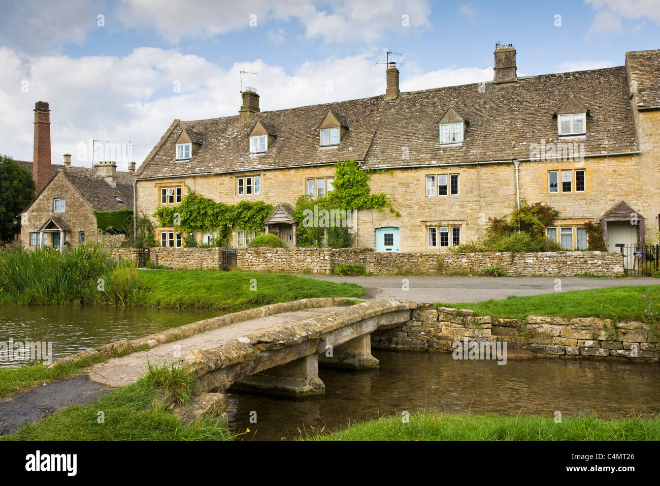 Lower Slaughter Mill and popular tourist attraction village in The ...